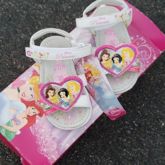 Disney | Shoes | Nib Princess Sandals Size 5 Toddler | Poshmark
